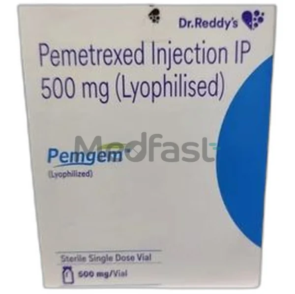 Pemgem 500 Mg Injection - Medfast